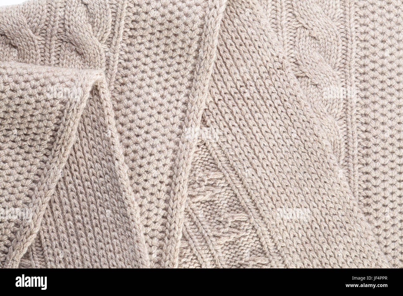 Close-up of a piece knit fabric Stock Photo - Alamy