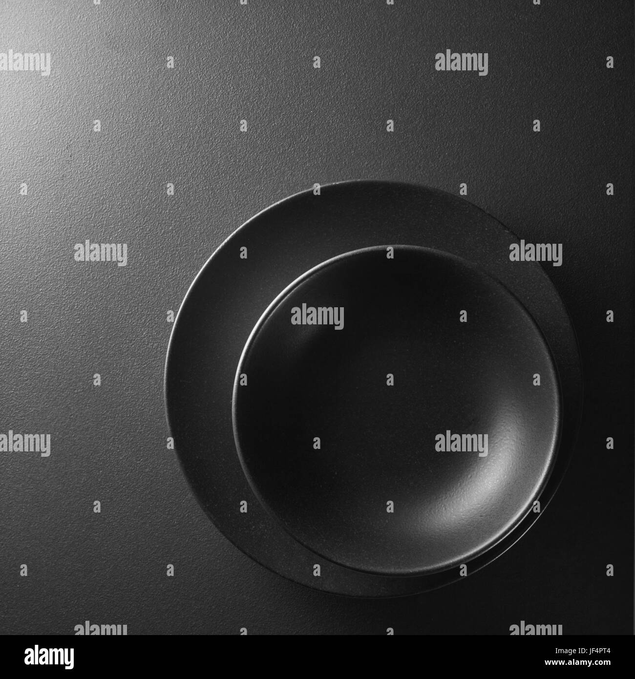 Top down view set Black and White Stock Photos & Images - Alamy