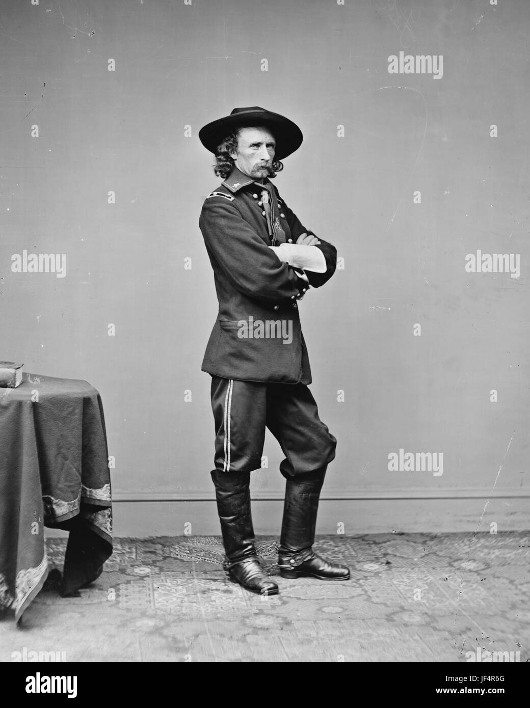 General george custer hi-res stock photography and images - Alamy