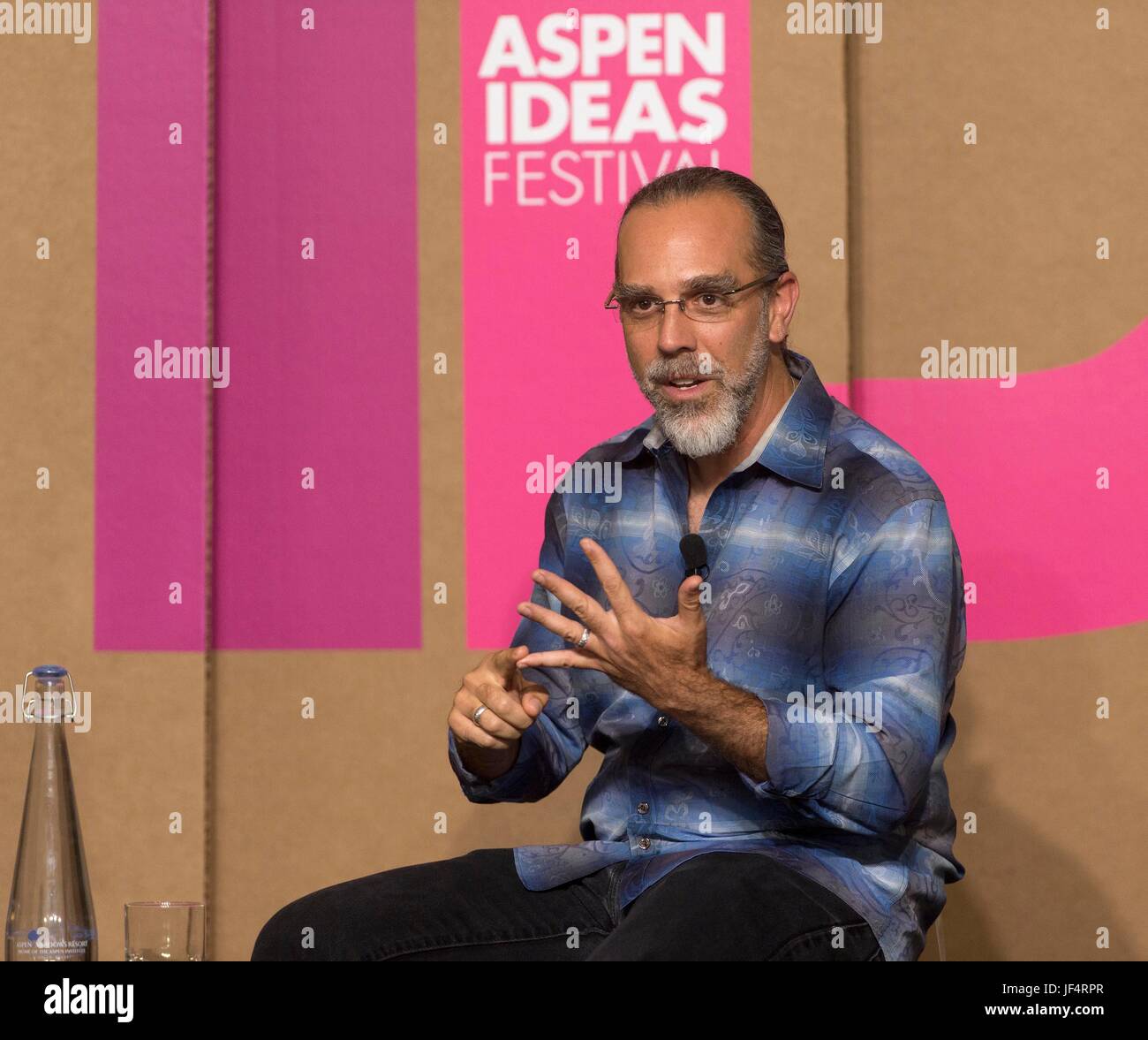 Aspen, Colorado, USA. 25th June, 2017. ASTRO TELLER, CEO & Captain of ...