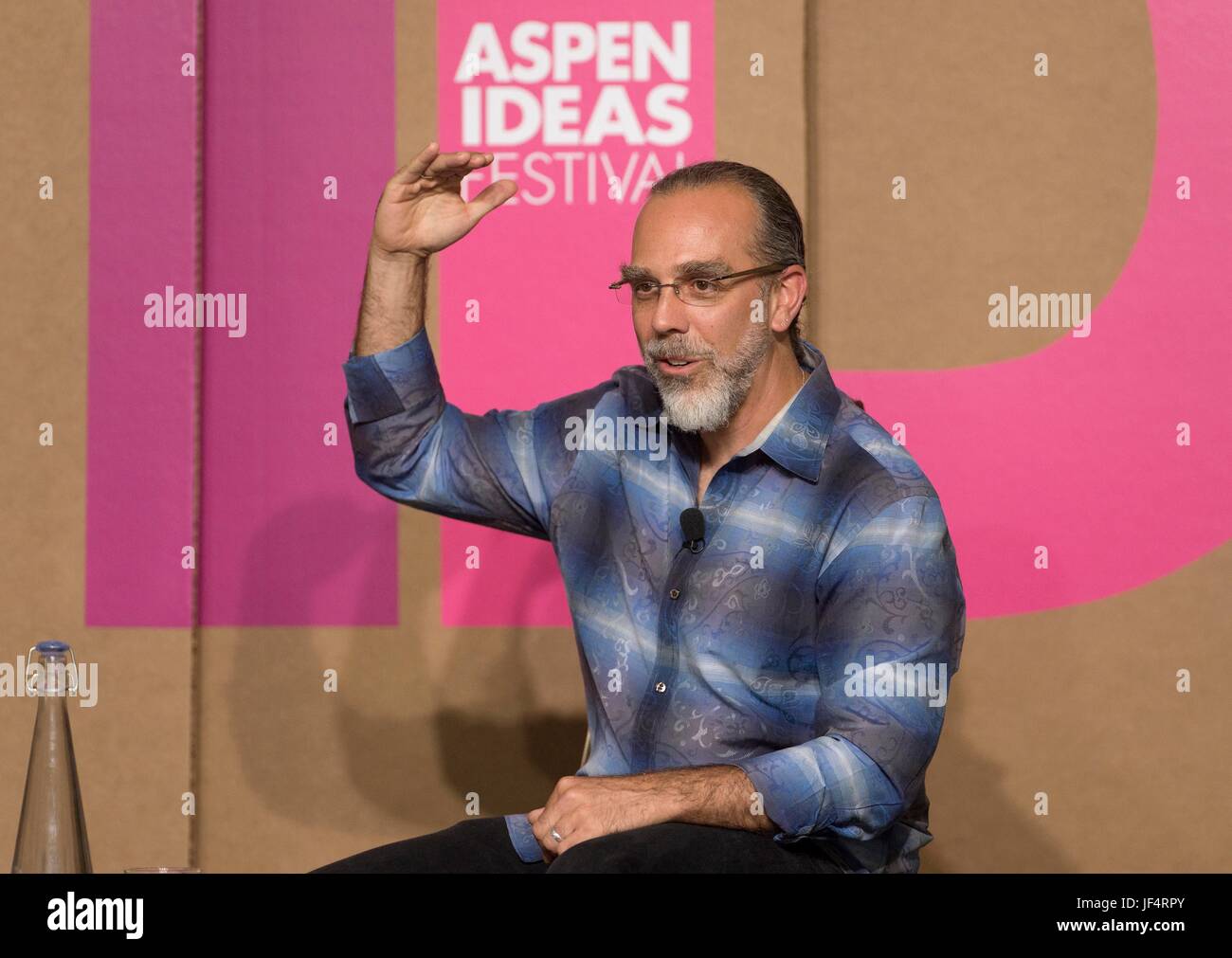 Aspen, Colorado, USA. 25th June, 2017. ASTRO TELLER, CEO & Captain of ...