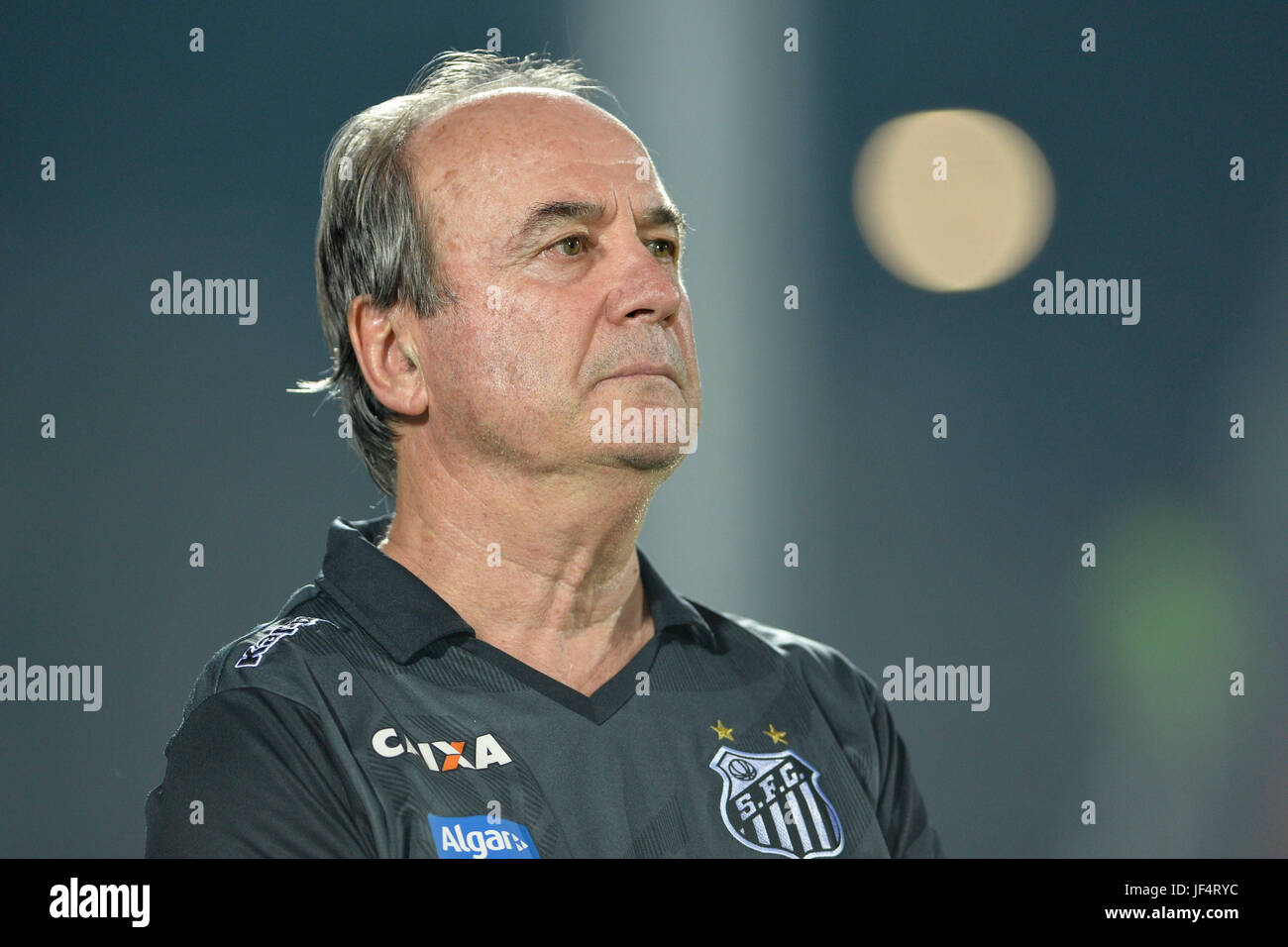 Rio De Janeiro, Brazil. 28th June, 2017. Technician Levir Culpi during ...