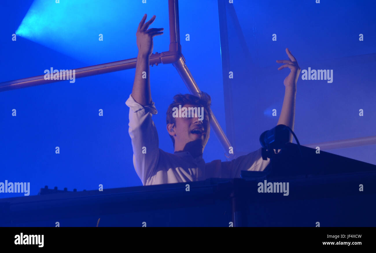 Milwaukee, Wisconsin, USA. 28th June, 2017. Electronic artist Flume ...