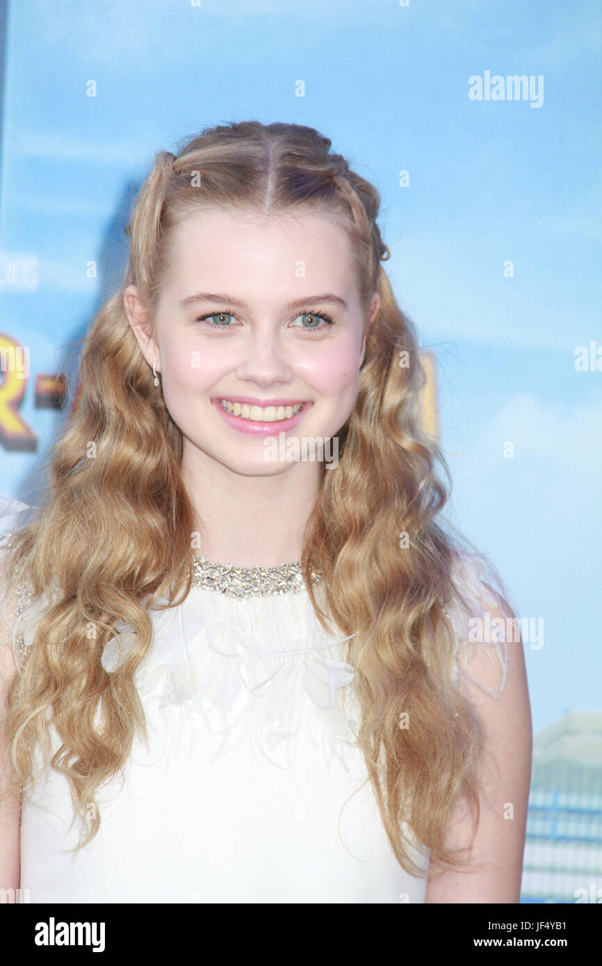 Angourie Rice 06/28/2017 The World Premiere of "Spider-Man: Homecoming ...
