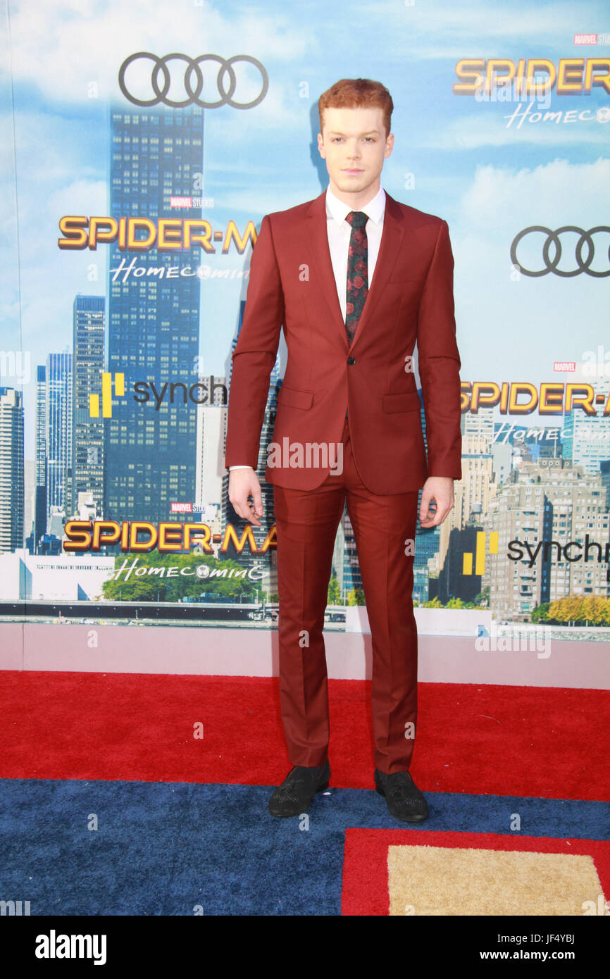 Cameron Monaghan 06/28/2017 The World Premiere of "Spider-Man ...