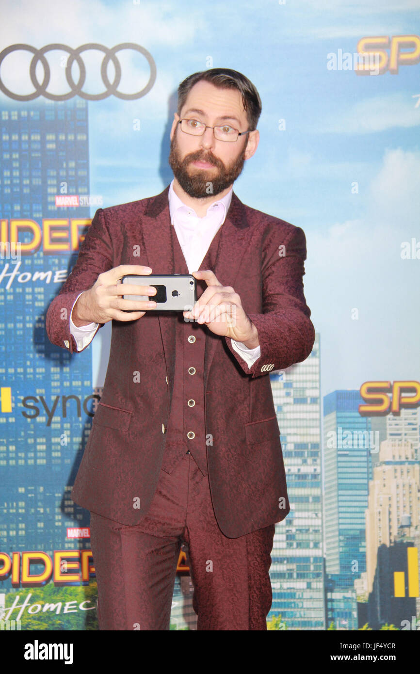 Martin Starr 06/28/2017 The World Premiere of "Spider-Man: Homecoming ...