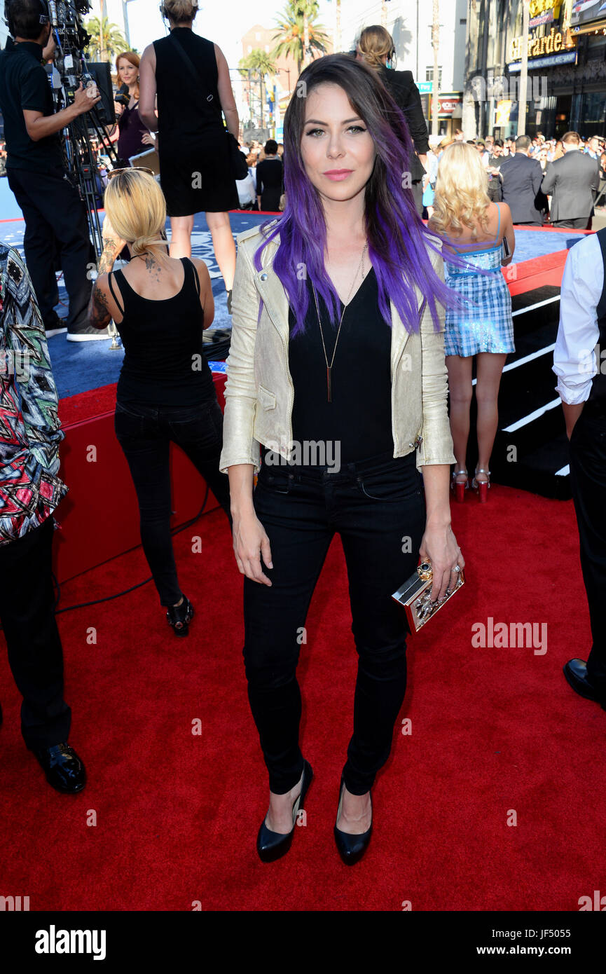 Los Angeles, USA. 28th June, 2017. Actress Michele Morrow at the world ...