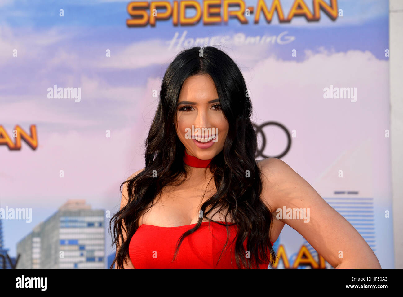 Los Angeles, USA. 28th June, 2017. Actress Mariale Marrero at the world ...