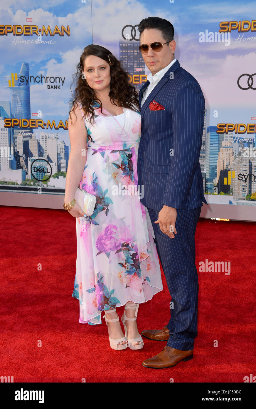 Los Angeles, USA. 28th June, 2017. Lauren Ash & Umberto Gonzalez at the ...