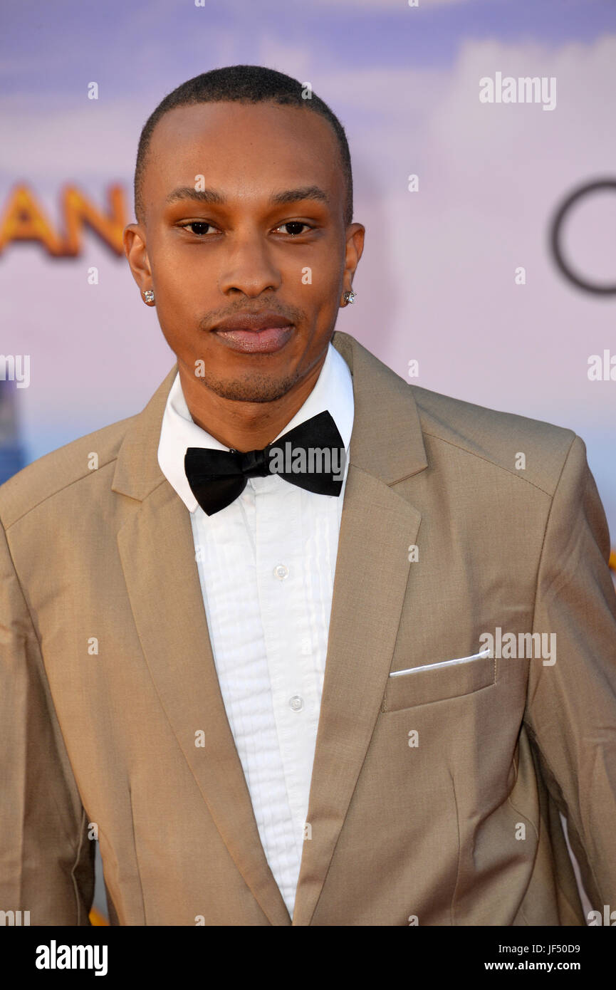 Los Angeles, USA. 28th June, 2017. Rashaad Dunn at the world premiere ...