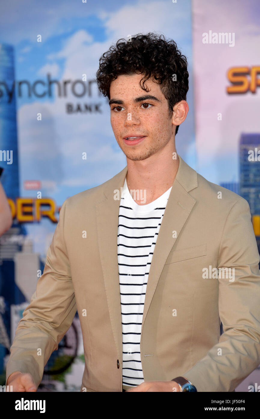 Los Angeles, USA. 28th June, 2017. Actor Cameron Boyce at the world ...