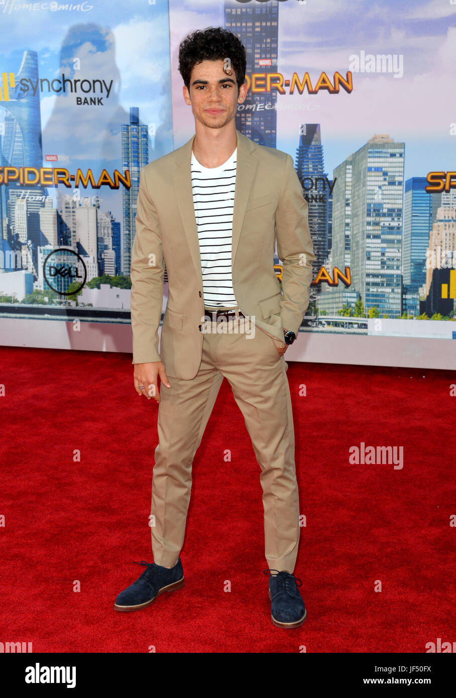 Los Angeles, USA. 28th June, 2017. Actor Cameron Boyce at the world ...