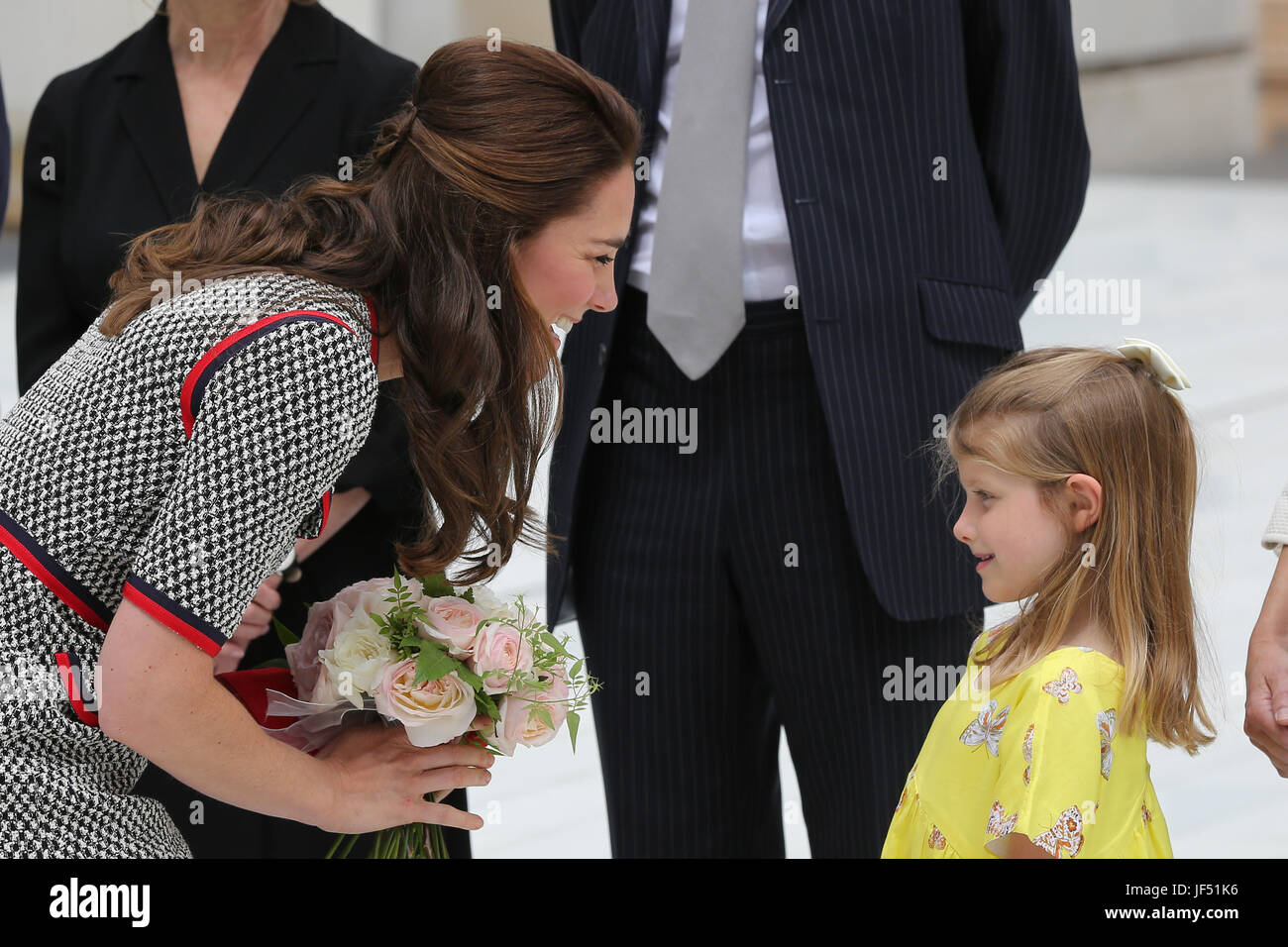 London, UK. 29th June, 2017. 6 years old Lydia Hunt, director's ...