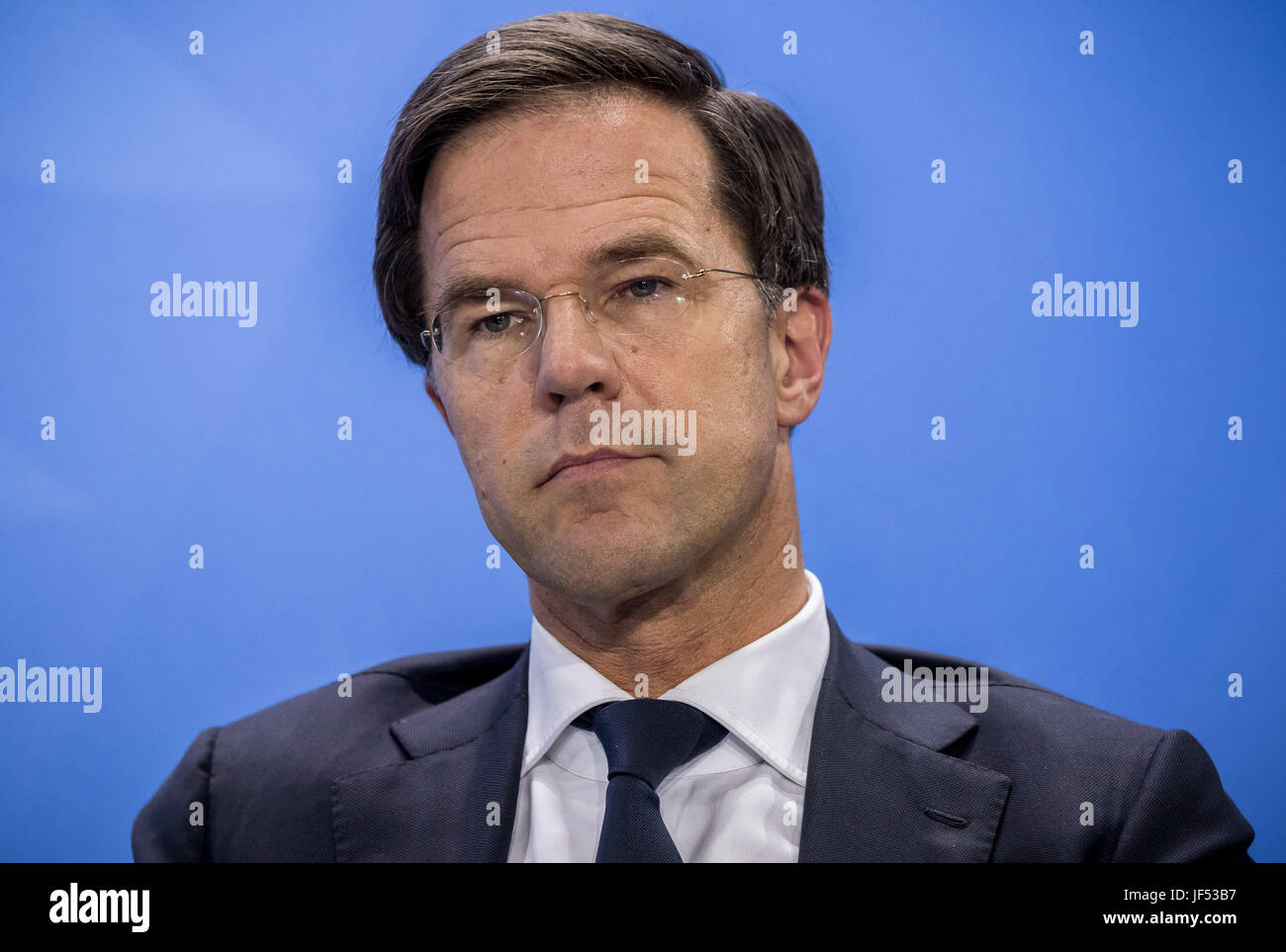Berlin, Germany. 29th June, 2017. Prime minister of the Netherlands ...