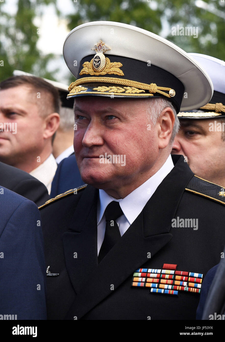 Russia russian navy commander hi-res stock photography and images - Alamy