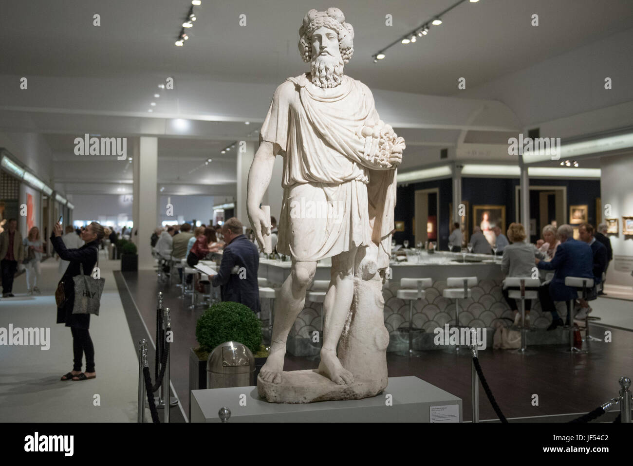 London, UK. 29 June 2017. A "Colossal statue of Sylvanus", Rome, 1st ...