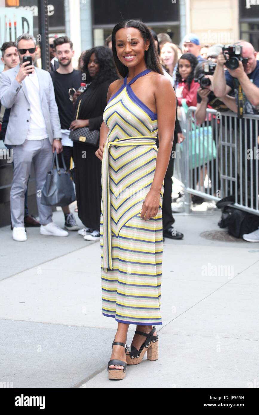 New York, NY, USA. 29th June, 2017. Melanie Liburd at AOL BUILD on June ...
