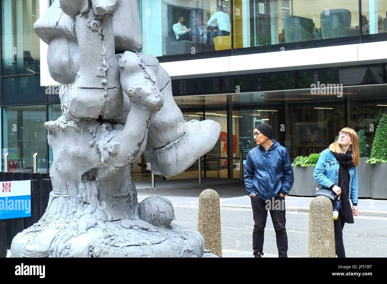 London, UK. 29th June, 2017. 'Apple Tree Boy Apple Tree Girl' by Paul ...