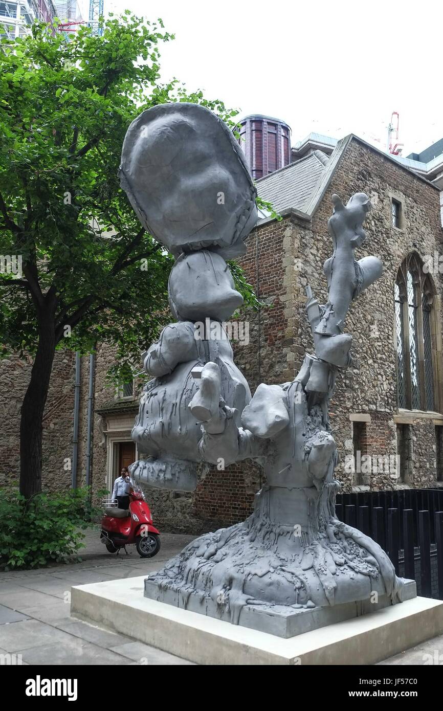 London, UK. 29th June, 2017. 'Apple Tree Boy Apple Tree Girl' by Paul ...