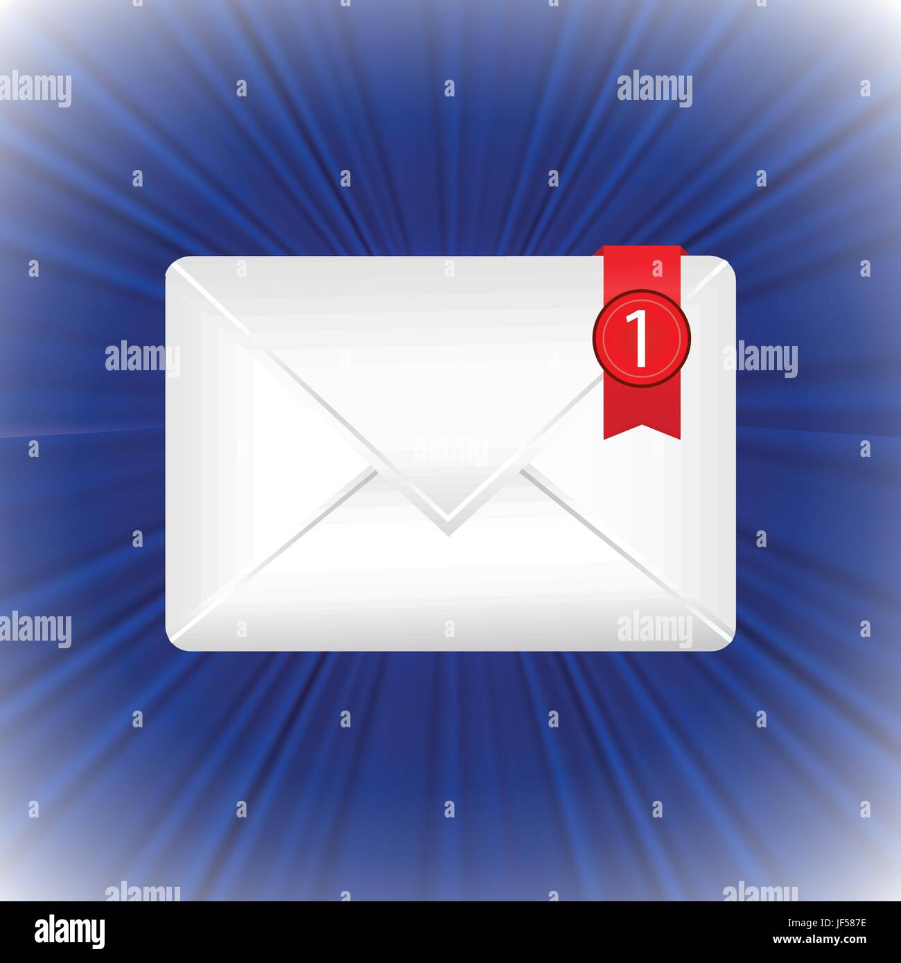 Blue letter boxes Stock Vector Images - Alamy