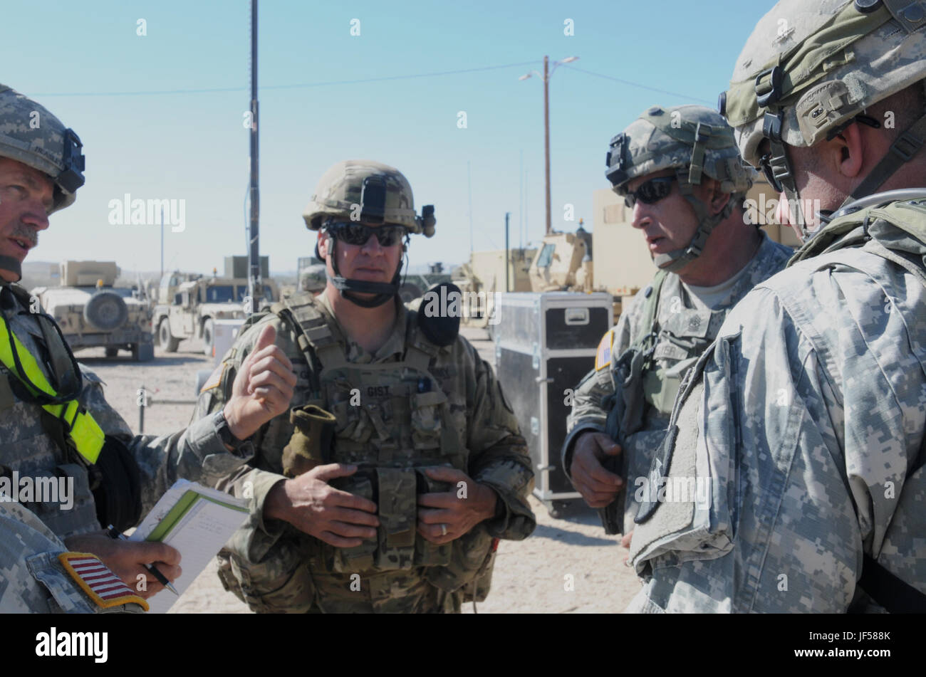 Command Sgt. Maj. John Beasley, 1st Sgt. John Gist, and Sgt. Maj. John ...