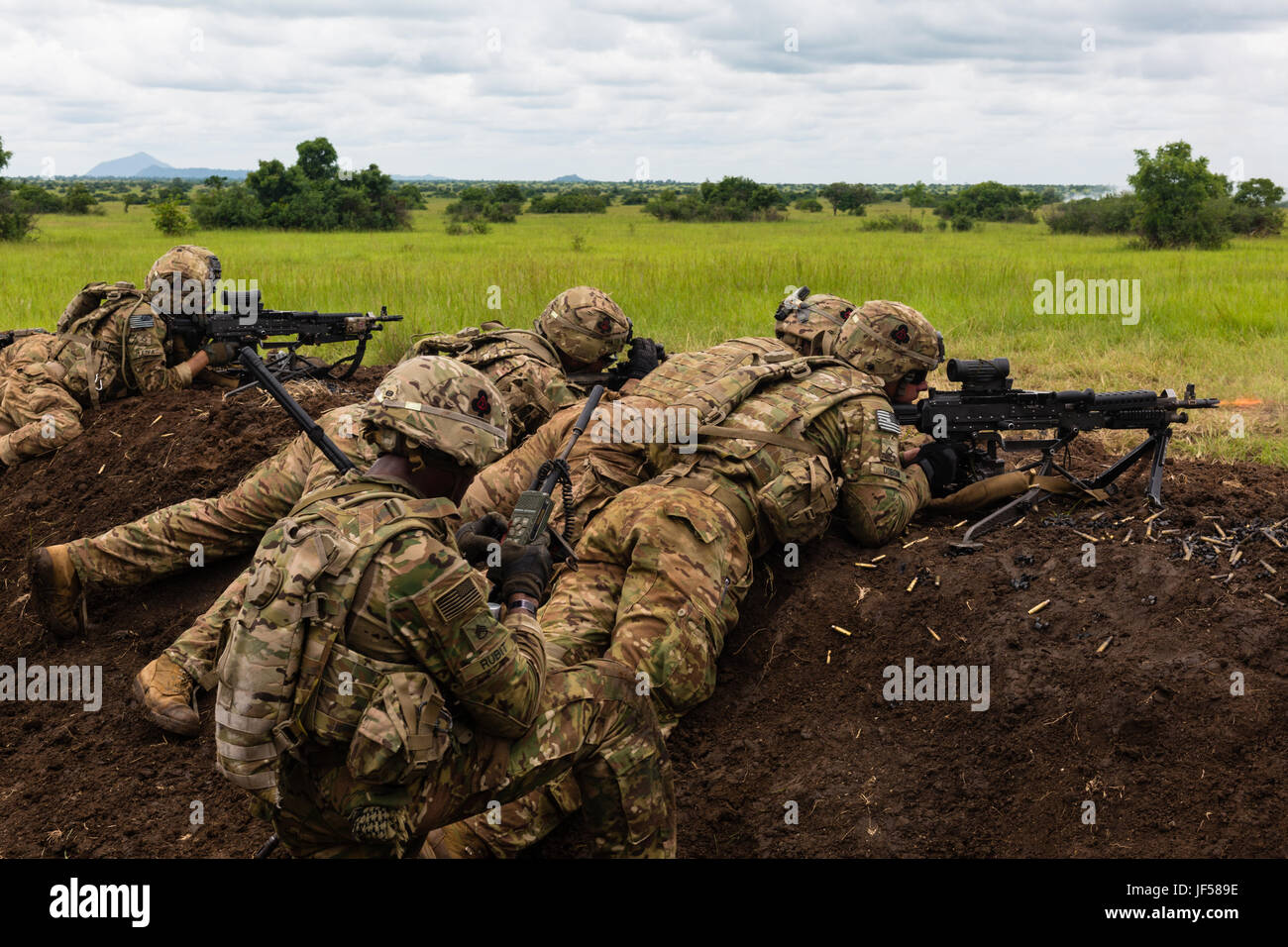 U.S. Soldiers assigned to the 1st Battalion, 506th Infantry Regiment ...
