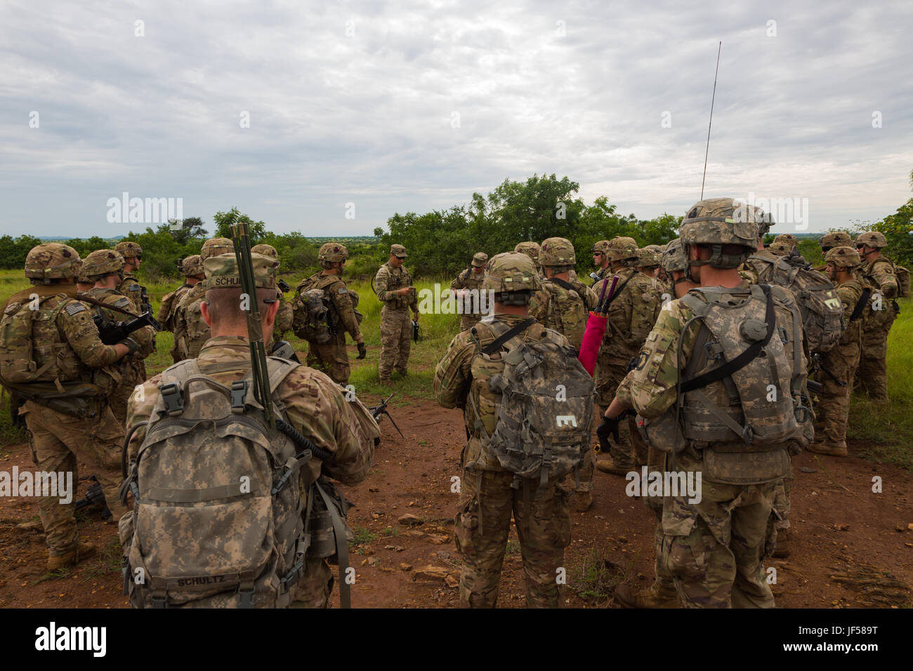 U.S. Soldiers assigned to the 1st Battalion, 506th Infantry Regiment ...