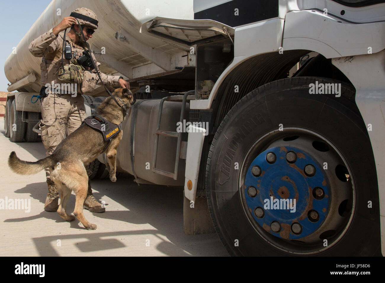 Army dog handler dog cpl hi-res stock photography and images - Alamy