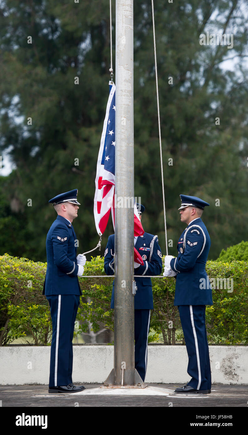 Members base honor guard hi-res stock photography and images - Alamy