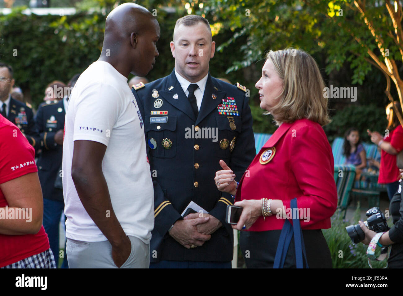 Bonnie Carroll, right, president and founder of Tragedy Assistance ...