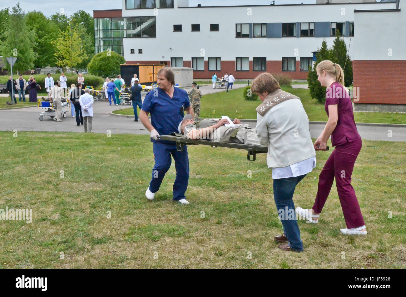 Soldiers from Task Force Baltic Phoenix, 3rd Brigade, 10th Aviation ...