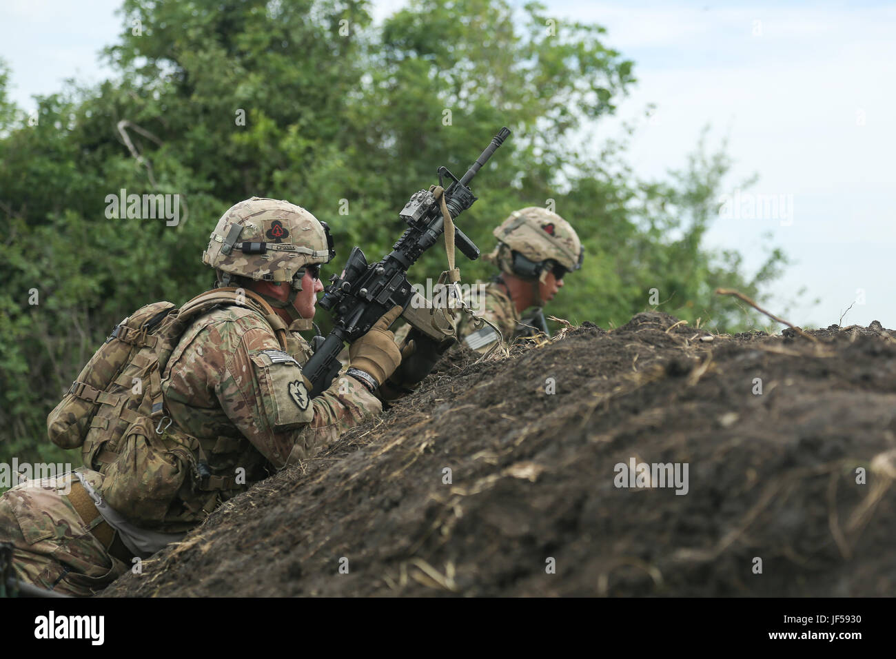 U.S. Soldiers assigned to the 1st Battalion, 506th Infantry Regiment ...