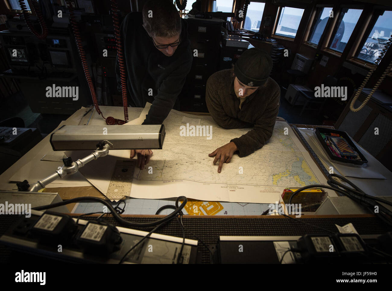 Navy aircraft carrier chart hi-res stock photography and images - Alamy