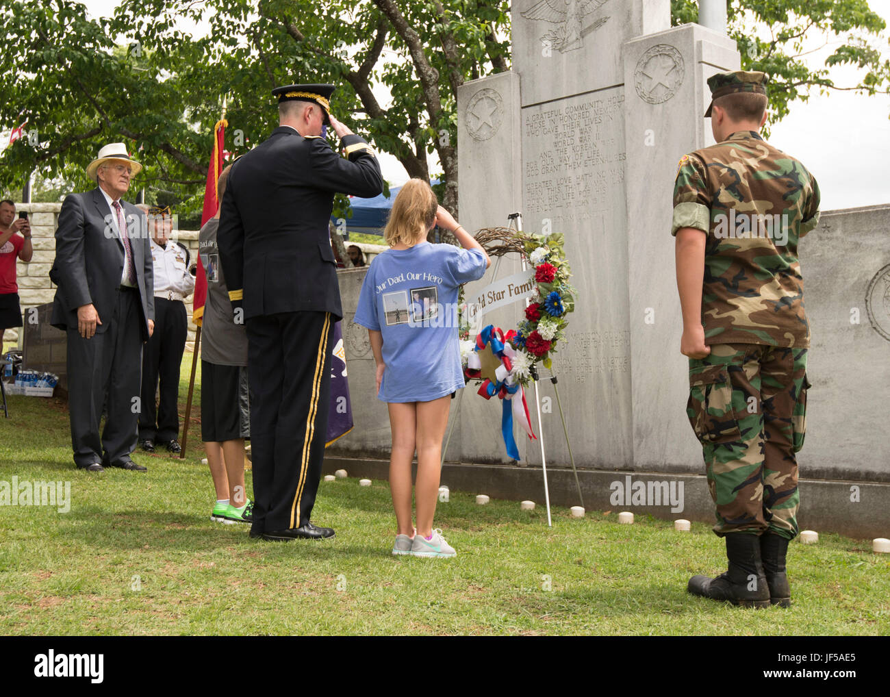 Members gold star families hi-res stock photography and images - Alamy