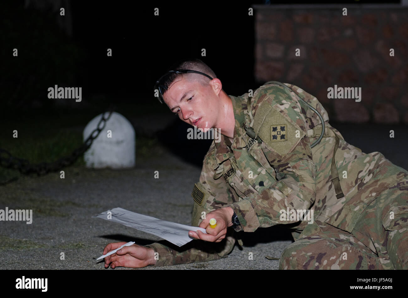 Apache Troop, 4th Squadron, 10th Cavalry Regiment conducts a spur ride ...