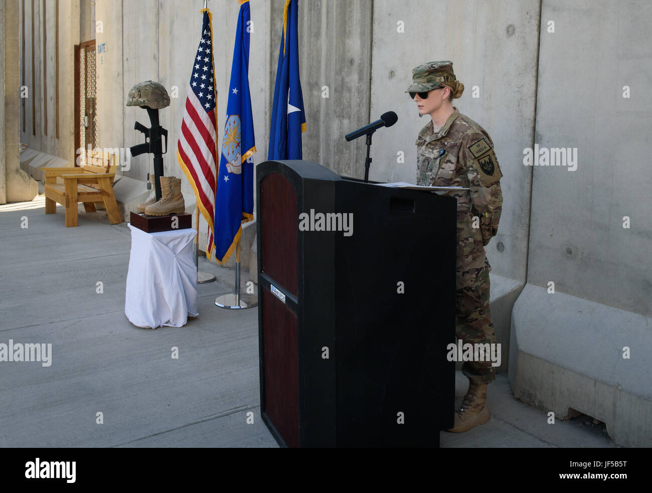 Senior Airman Jessica Hubbard, 455th Expeditionary Medical Group ...