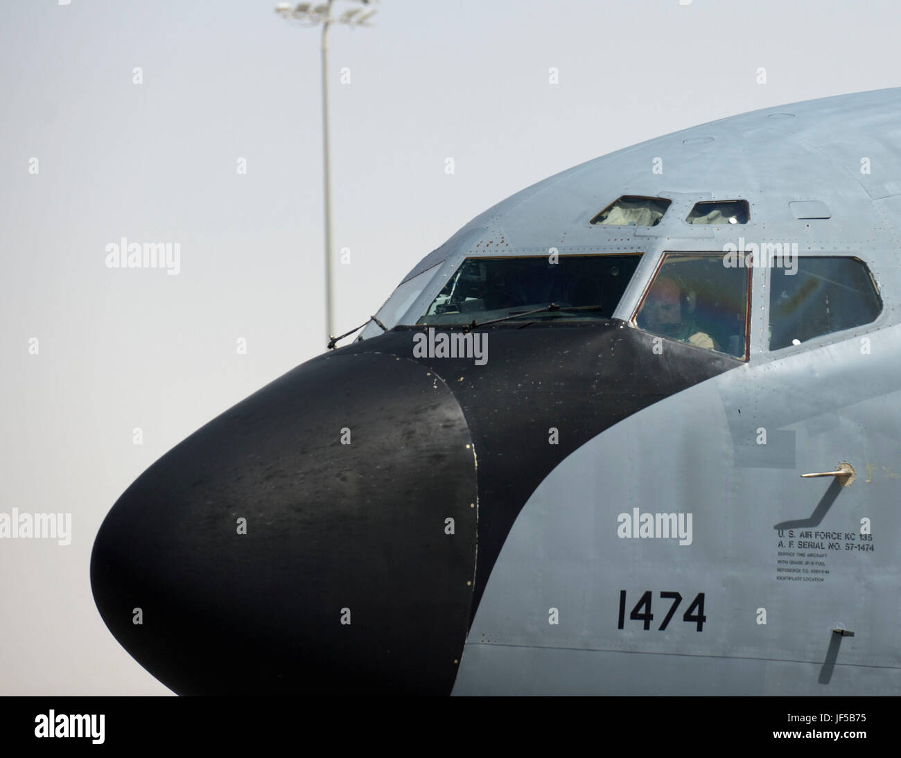 U.S. Air Force Brig. Gen. Darren James, wing commander of the 379th Air ...