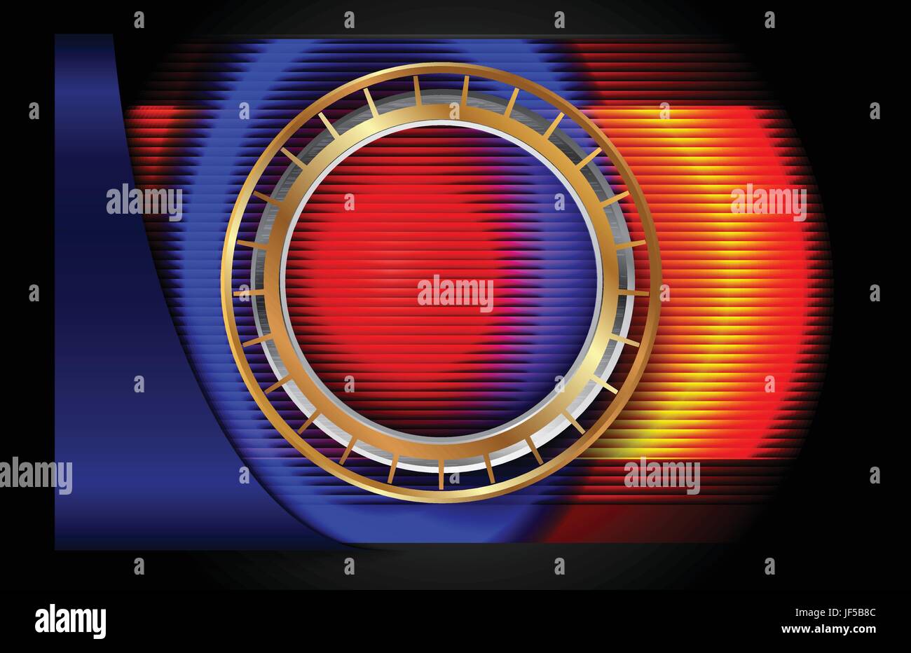 ring, lines, one, circle, metallic, dark, gold, ring, lines, one ...