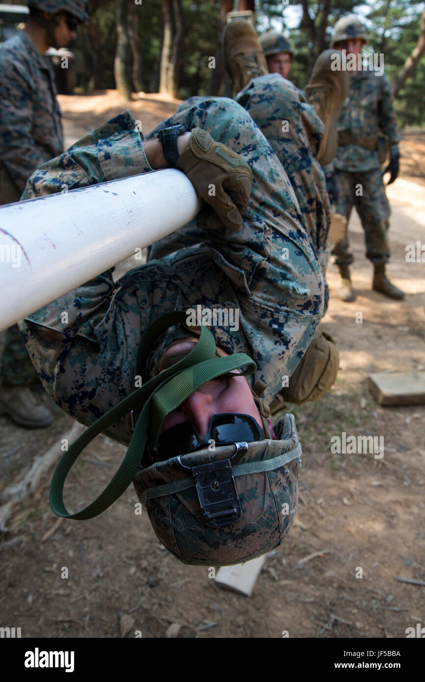 U.S. Marines and Sailors with India Company, 3rd battalion, 8th Marines ...