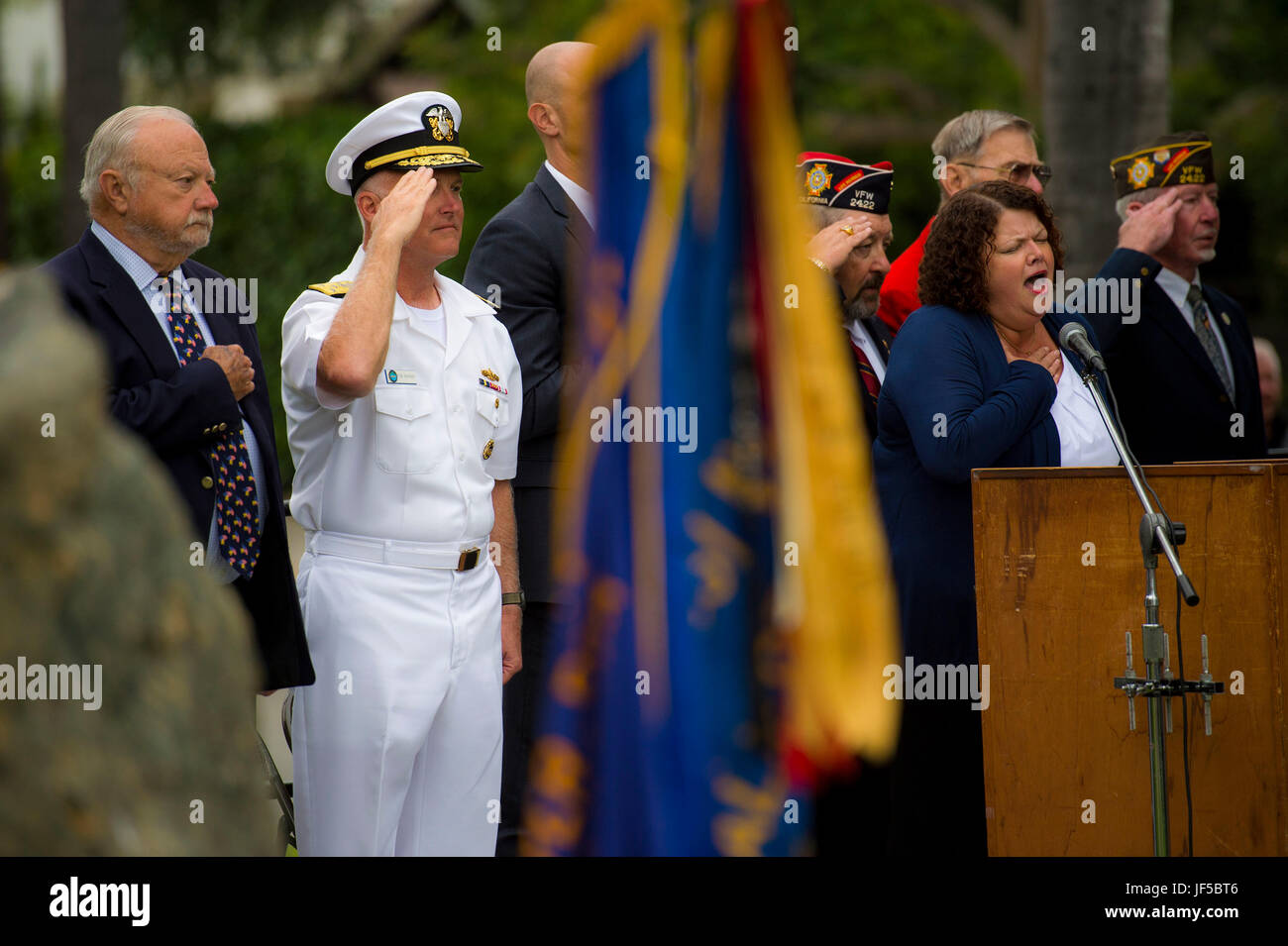 170529-N-ZS026-023 CORONADO, Calif. (May 29, 2017) Jo Beth Cosgrove ...