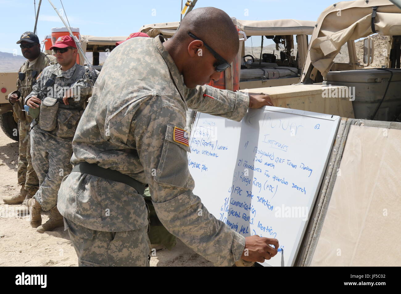 2nd Lt. Paris Hairston, assigned to Battery B, 2d Battalion, 114th ...