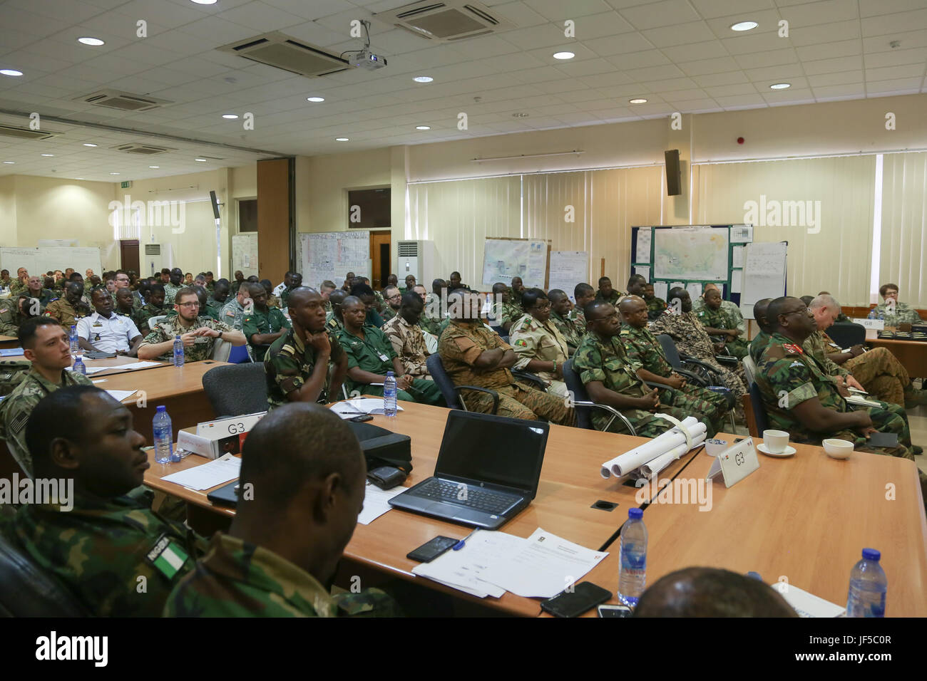 Partner members from 20 African and western nations participating in ...