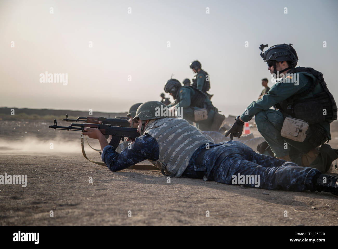 At the besmaya range complex hi-res stock photography and images - Alamy