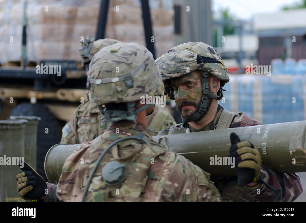 Apache Troop, 4th Squadron, 10th Cavalry Regiment conducts a spur ride ...