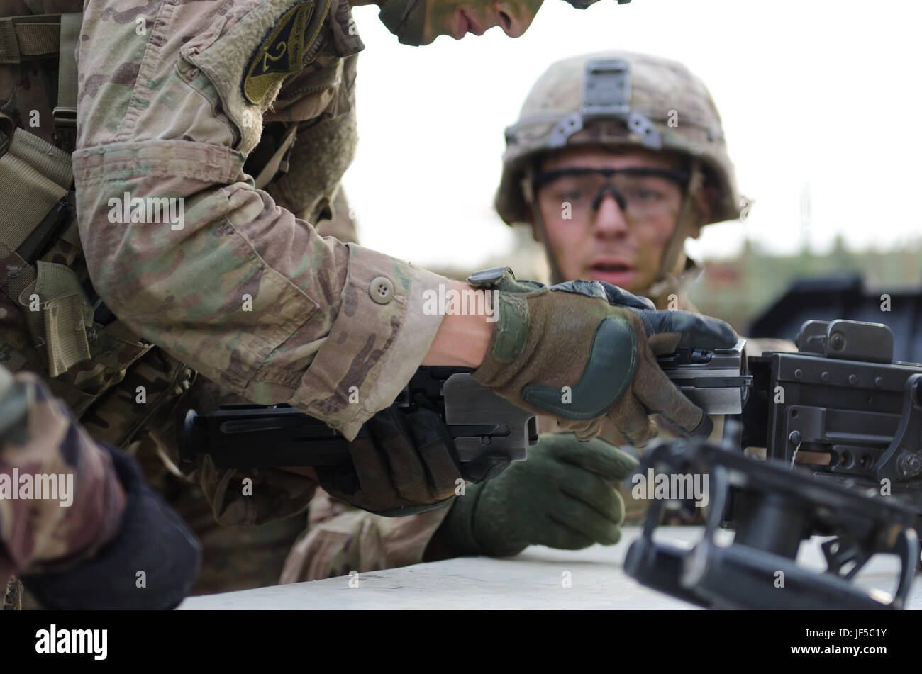 Apache Troop, 4th Squadron, 10th Cavalry Regiment conducts a spur ride ...