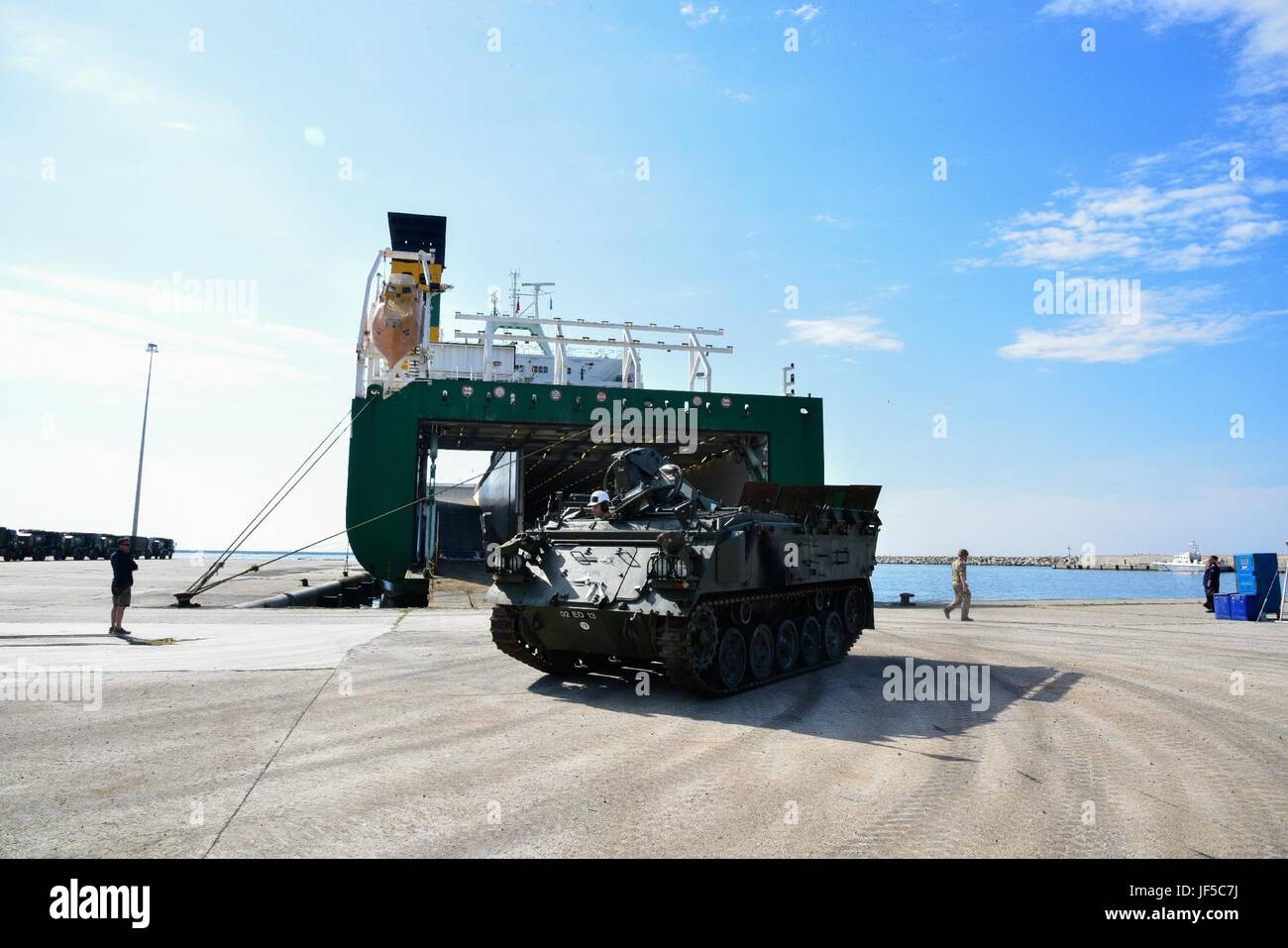 HURST POINT “RORO” London, UK ship arrival at Alexandroupolis Sea- Port ...