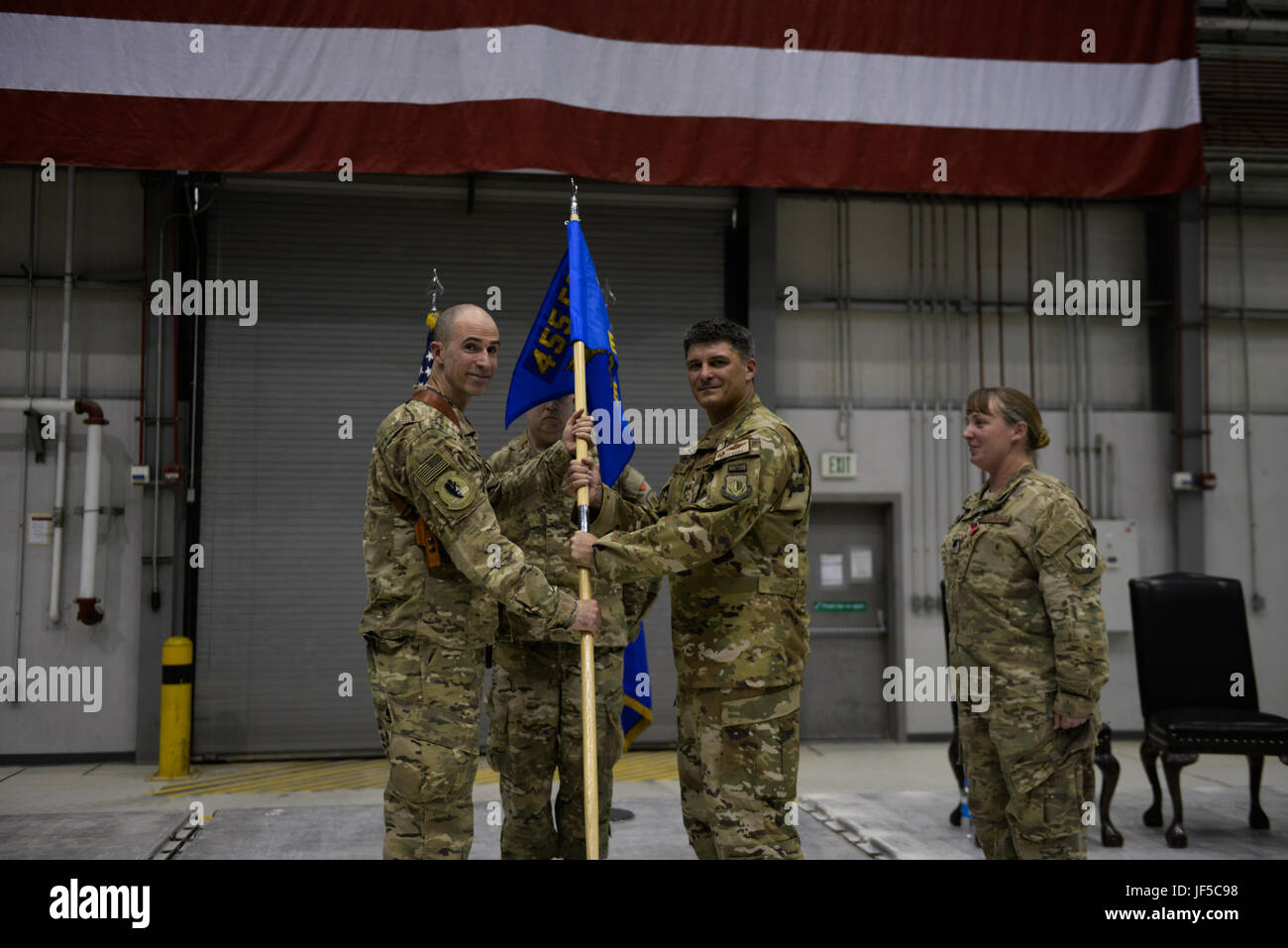 Lt. Col. Brett Rurka assumes command of the 455th Expeditionary ...