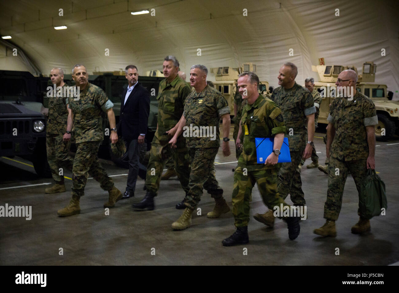 U.S. Marine Gen. Glenn M. Walters, Assistant Commandant of the Marine ...