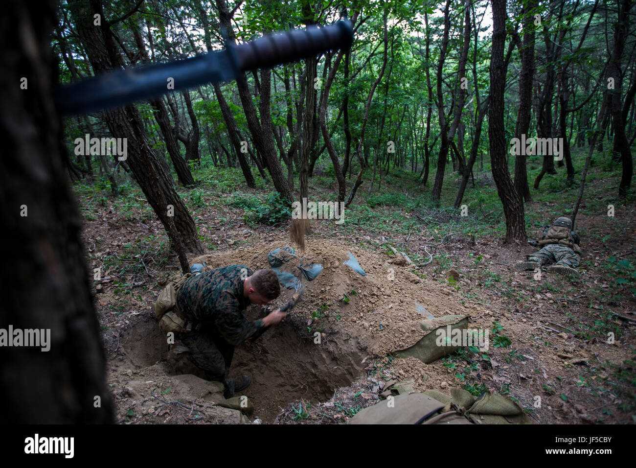U.S. Marines and Sailors assigned to India Company, 3rd Battalion, 8th ...