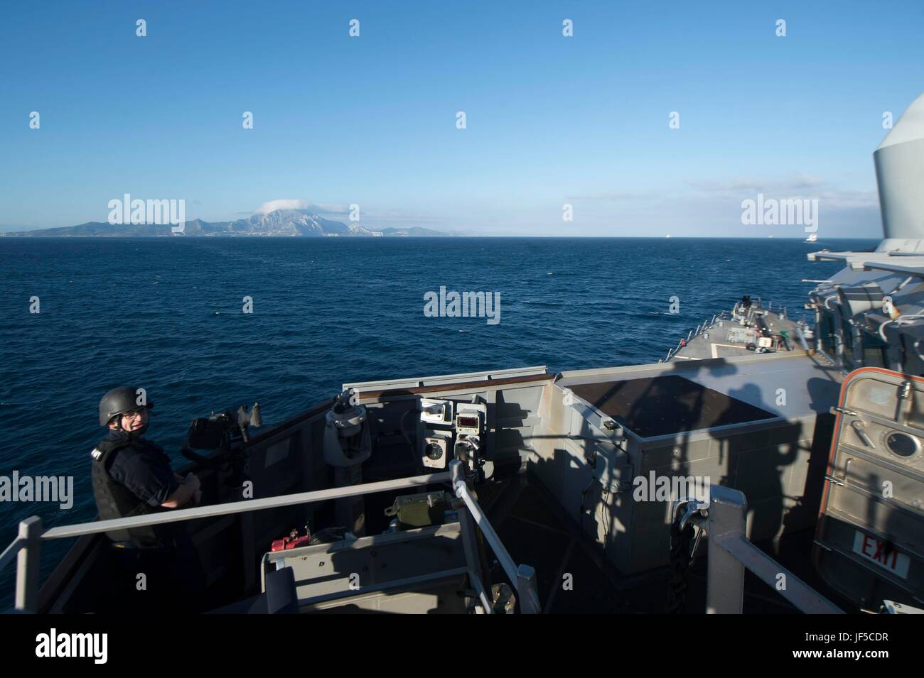 170530-N-FQ994-014 STRAIT OF GIBRALTAR (May 30, 2017) The Arleigh Burke ...